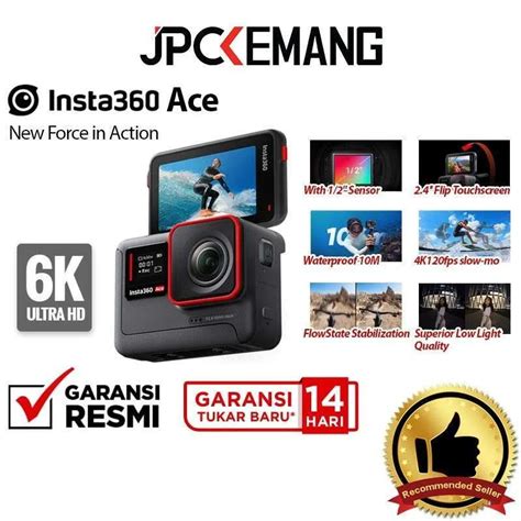 Promo Jpc Kemang Insta360 Ace 6k Uhd Action Camera Insta 360 Action Cam