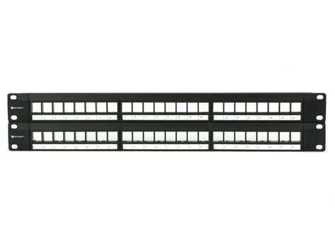 2U High Density Blank Patch Panel 48 Port At Cables N More