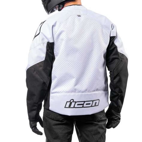 Icon Hooligan White Jacke