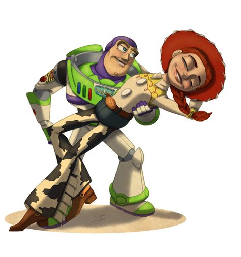Buzz And Jessie Dancing By Violette Aner On Deviantart
