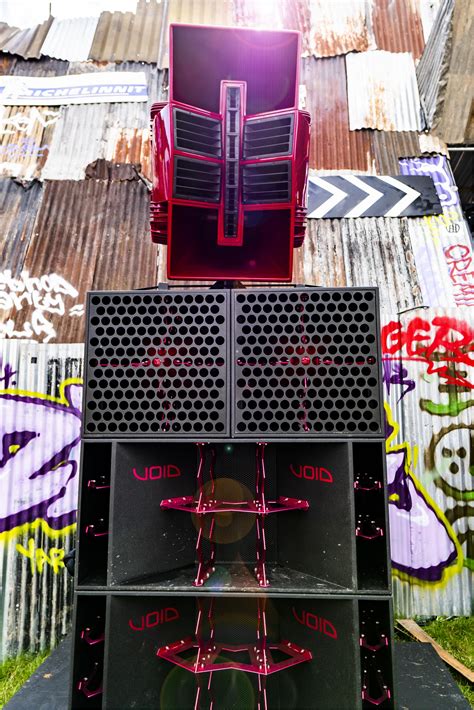 Void Pa Speakers Rangkaian Elektronik Pengeras Suara Desain Produk