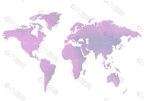 创造性的世界地图设计元素素材免费下载 图片编号 2048082 六图网