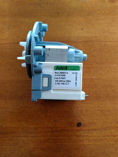 Umwälzpumpe Wie Aeg 50241445001 Askoll 290603n Für Waschmaschine In