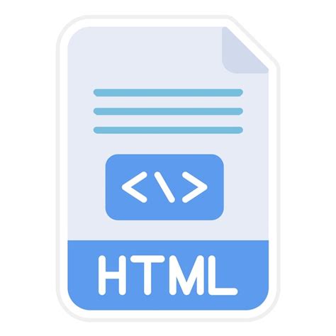 Premium Vector Html Icon Vector Image Can Be Used For No Code