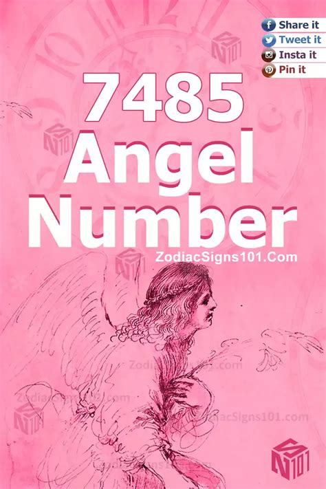 7485 Angel Number Spiritual Meaning And Significance Zodiacsigns101