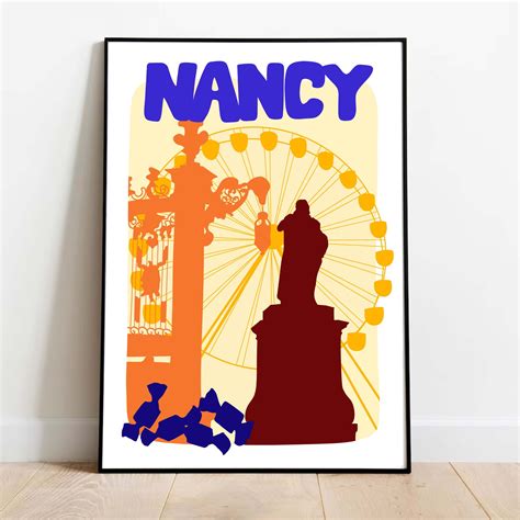 Poster « Nancy Bubblee