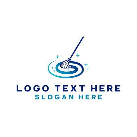 Clean Housekeeping Mop Logo Brandcrowd Logo Maker