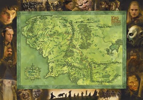 File The Lord Of The Rings The Fellowship Of The Ring Poster Map