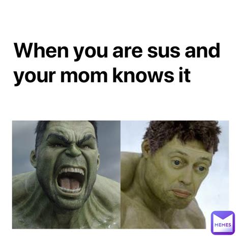 When You Are Sus And Your Mom Knows It Big Fat Chungus Memes