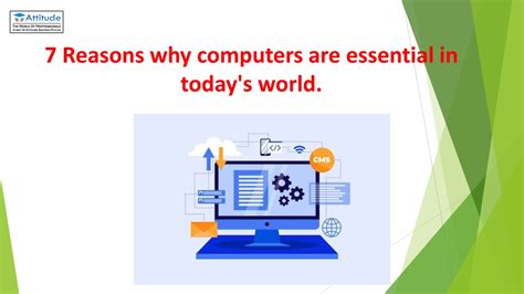 Ppt 7 Reasons Why Computers Are Essential In Todays World
