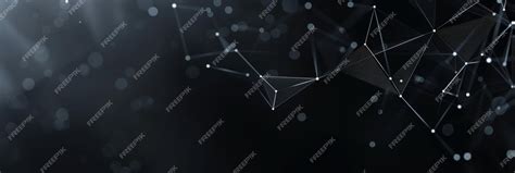 Abstract Digital Connection Dots Technology Background Network