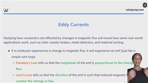 Eddy Currents Wize University Physics Textbook Master Wizeprep