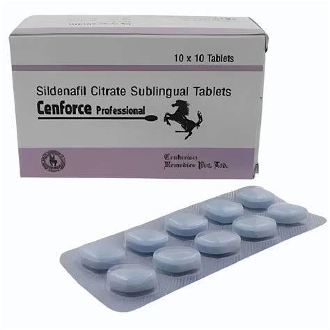 Cenforce Sildenafil Sublingual Professional Tablets At ₹ 1000box Cenforce Tablets In Nagpur