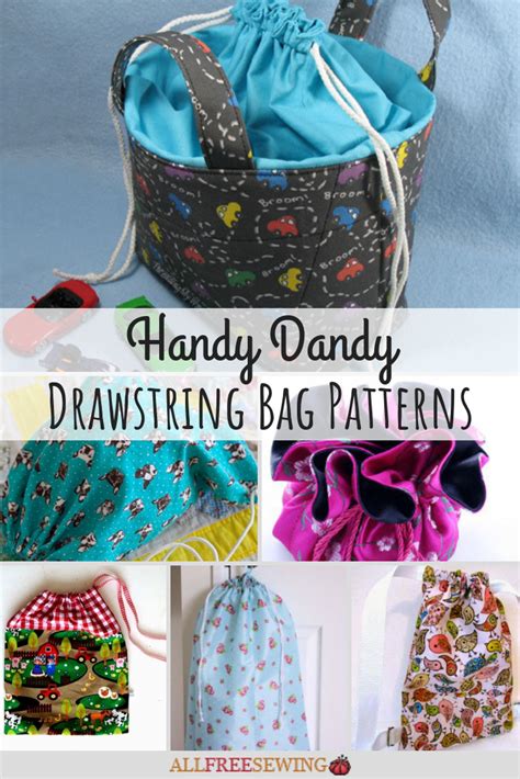 Round Up Drawstring Bucket Bag Sewing Pattern Artofit