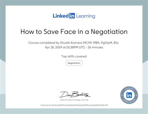 shuaib kamara mcim mba pgdipm bsc on linkedin certificate of completion