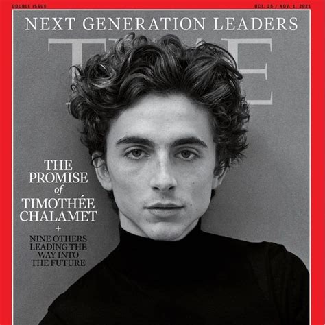 Timotheechalamethairs Instagram Post Time Magazine Cover