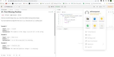 I Solve This Leetcode Hard Level Program In Python By My Own Method Leetcode Hard Python
