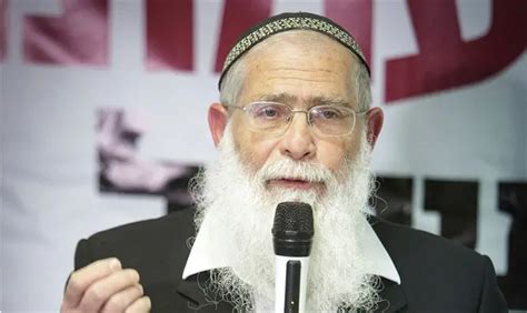 Rabbi Elyakim Levanon Netanyahu Should Resign His Position Israel National News