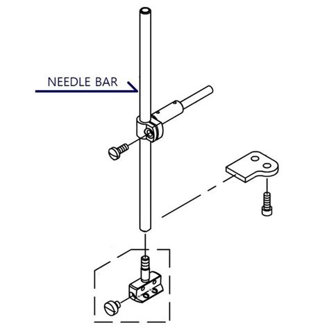 Needle Bar B1401 518 000 For Juki Lu 1560 Lu 1560n Free Shipping