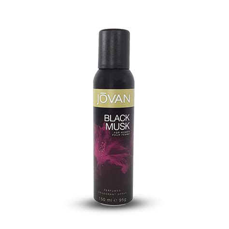 Jovan Black Musk Body Spray For Men 100ml