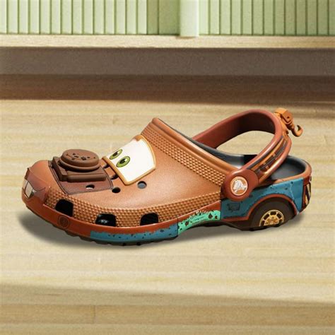 Pixar Releases Playful Crocs That Look Like Mater From Cars Crocs