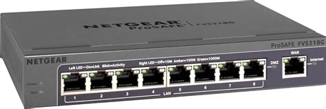 Amazon Com Netgear FVS318G ProSafe 8 Port Gigabit VPN Firewall Electronics