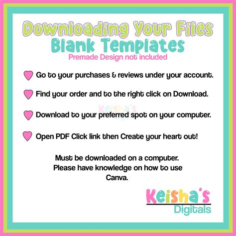 Gable Box Canva Template Party Favor Template Diy Party Blank Party