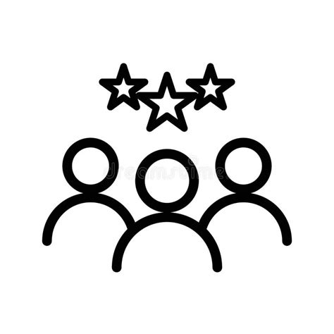 Squad Linear Logo Mark In Black And White Stock Vector Illustration Of Business Partnership