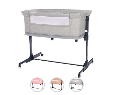 Бебешка кошара за спане с падаща страна 2в1 Lorelli Milano асортимент КОМСЕД