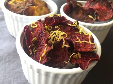 Baked Beet Chips Mind Diet Meals