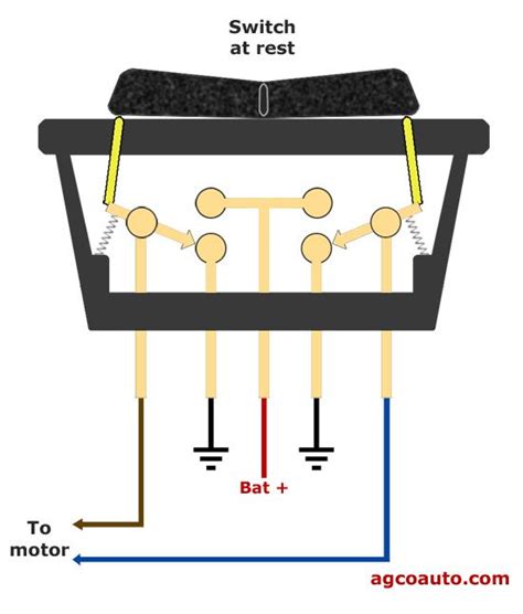6 Pin Window Switch Wiring Diagram