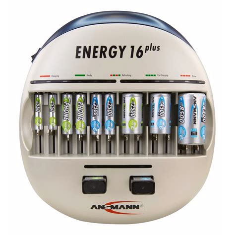 Ansmann Energy 16 Plus - Desktop Battery Charging Station