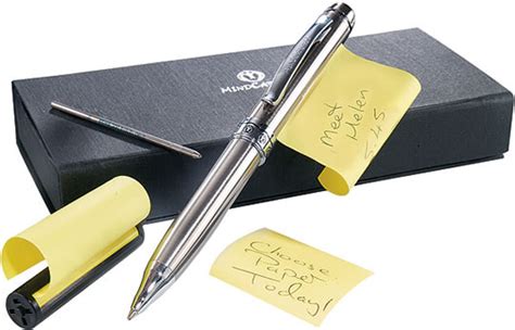 Pen With Built In Notes