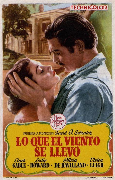 Sección Visual De Lo Que El Viento Se Llevó Filmaffinity
