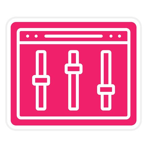 Premium Vector Vector Design Equalizer Icon Style