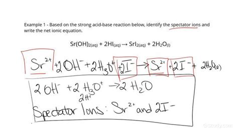 Acid Base Reaction Equation