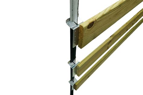 T Post Bracket 3 Vertical 6 Pack Electric Fence Light