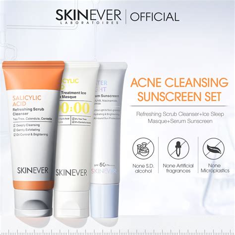 Skinever Salicylic Acid Acne Treatment Ice Sleep Masque Acne Relief