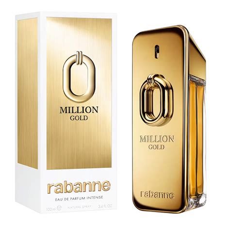 Rabanne Million Gold For Him Eau De Parfum Intense 100ml Free T
