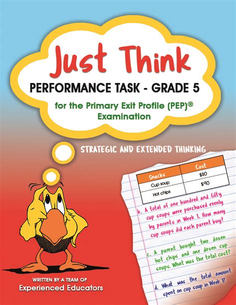 Grade 5 Math Performance Task