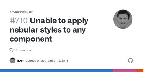 Unable To Apply Nebular Styles To Any Component · Issue 710 · Akveonebular · Github
