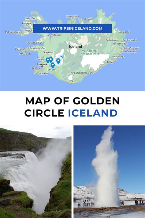 Map Of Golden Circle Iceland Golden Circle Iceland Iceland Travel