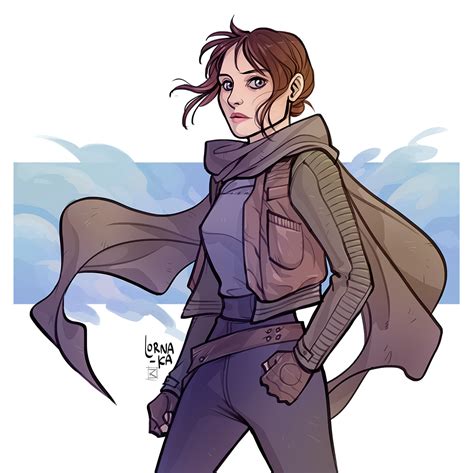 Jyn Erso By Lorna Ka On Deviantart