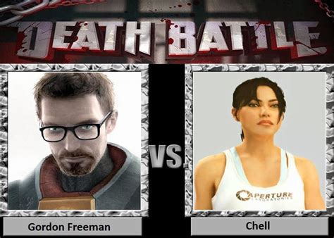 Death Battle Gordon Freeman Vs Chell By Songokussjgodssj On Deviantart