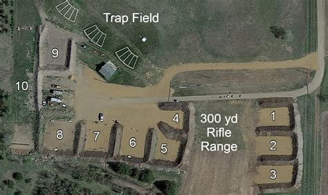 Trap Shooting Range Layout