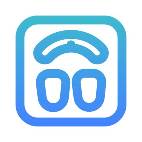 Body Scale Generic Gradient Outline Icon