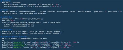 R Knn As Feature Engine Tie Back To Base Dataset After Smote