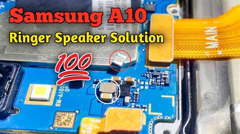 Samsung A10 Ringer Speaker Not Working Solution 100samsung A10 Sound