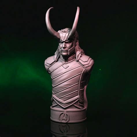 Loki Bust 3d Model By Fotis Mint On Thangs