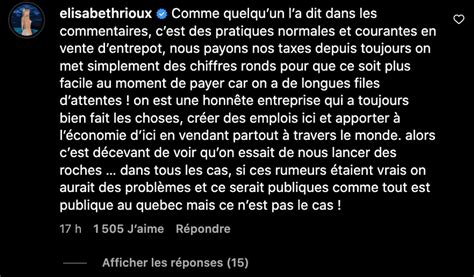Élisabeth Rioux Répond Aux Rumeurs Qui Entourent Sa Compagnie Hoaka Narcity